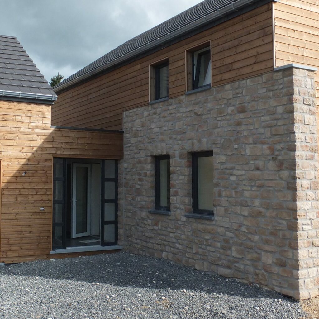 Boldas, bloc coffrant isolant, pierres reconstituées, pierre de parement